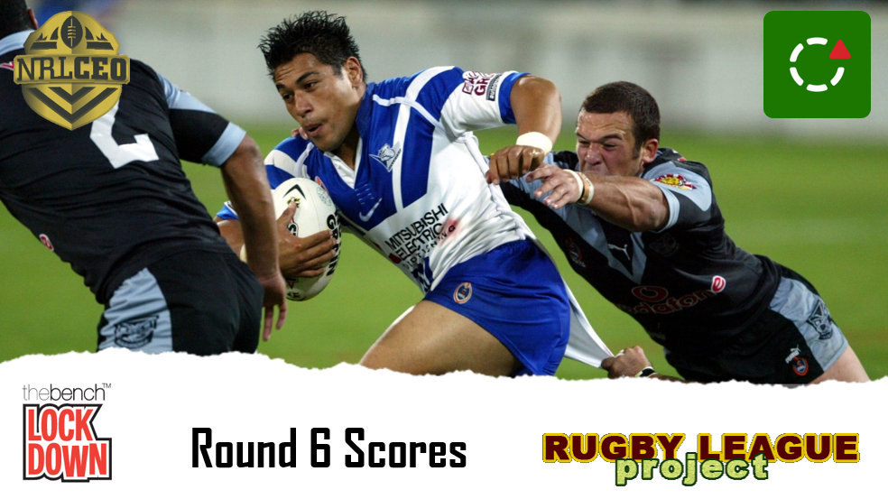 Retro Rugby League – Round 6 Scores - NRLCEO